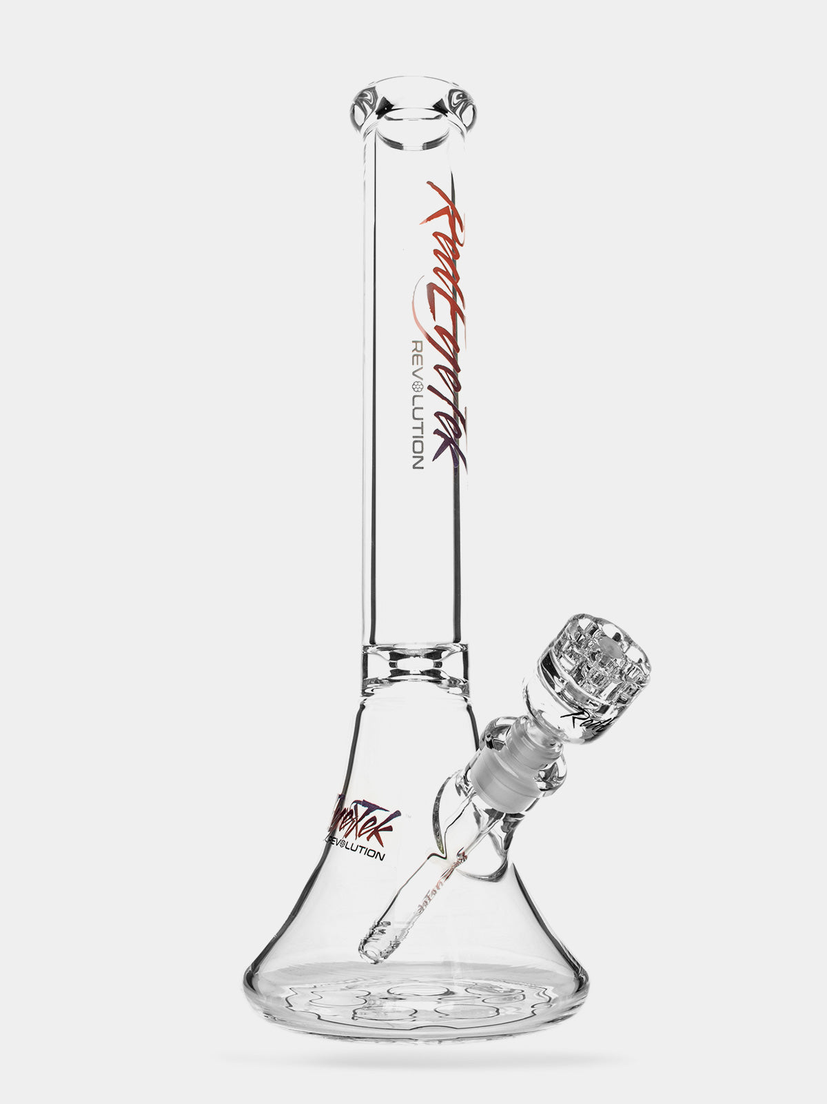 17" 7mm Thick Revolution Bell Base Water Pipe – Red Eye Tek®