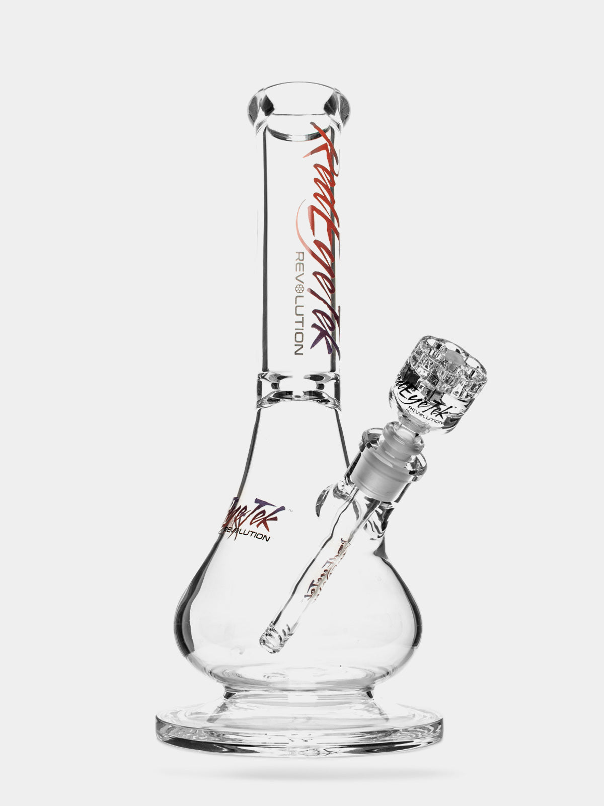 15" 7mm Thick Revolution Pedestal Bell Base Water Pipe – Red Eye Tek®