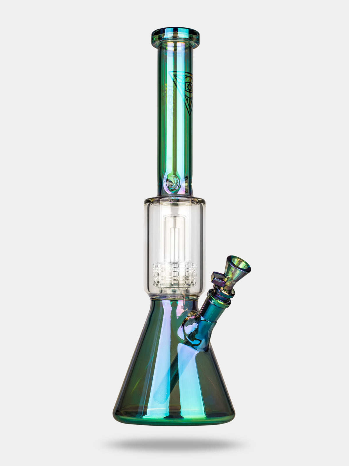 16" Terminator Dual Chamber Water Pipe – Red Eye Tek®